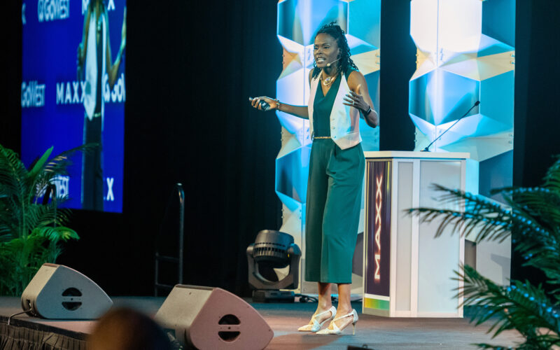 Chaunte Lowe’s Inspiring MAXX Keynote Address: “Never Get Tired of ...